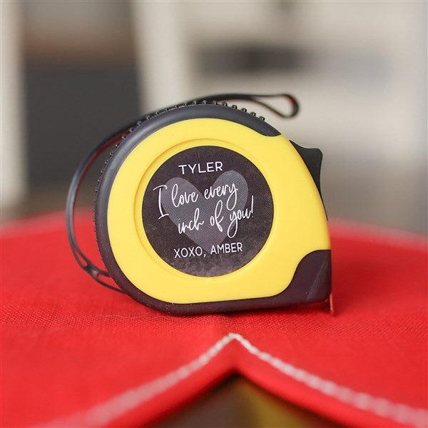 Personalized Tape Measure - Romantic Gift For Handyman