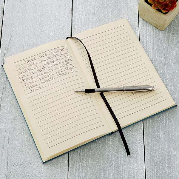 Dream Big Personalized Teal Writing Journal