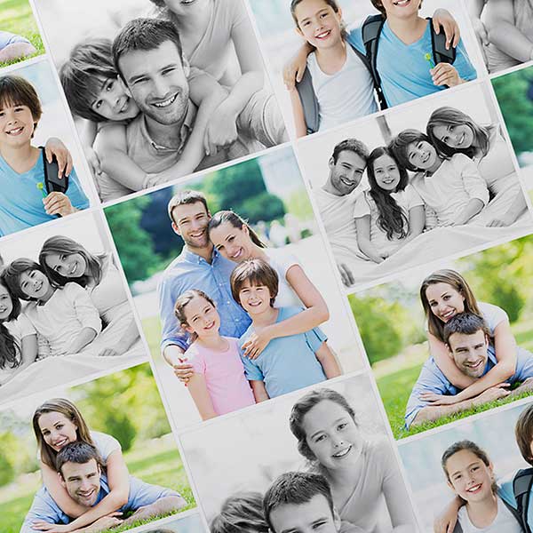 Photo Collage Personalized Photo Wrapping Paper Roll