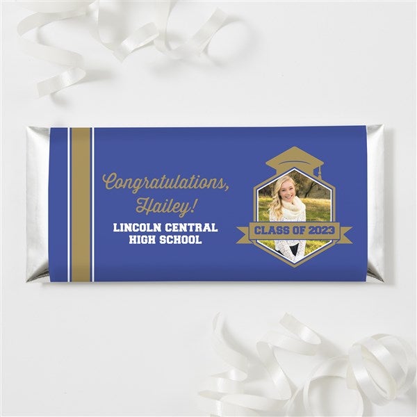 Class Of Personalized Graduation Candy Bar Wrappers