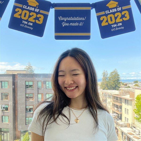 Class Of Personalized Graduation Photo Paper Banner