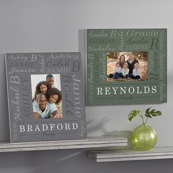 Loving Family Personalized Wall Frames