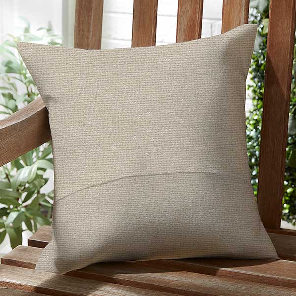 Rustic Address Personalized Outdoor Throw Pillows