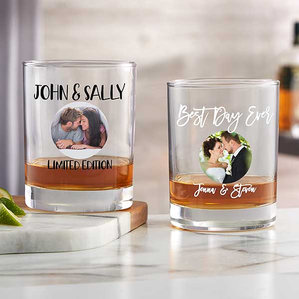 Personalized whiskey glasses store