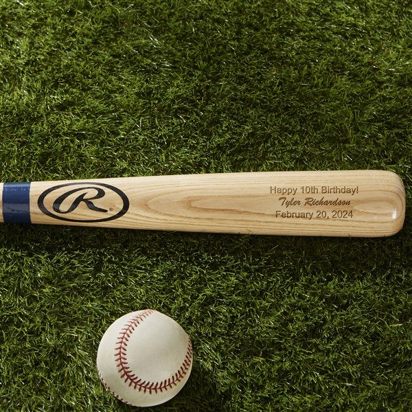 Personalized Birthday Wooden Baseball Bat