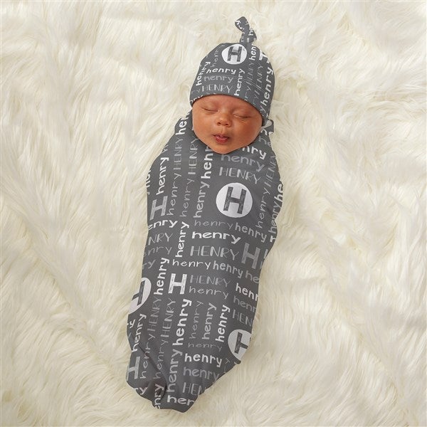 Youthful Name Personalized Baby Receiving Blankets