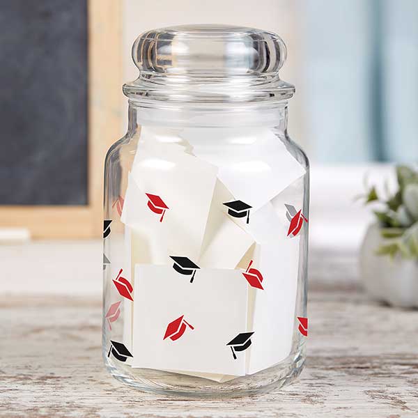 Graduating Class of Personalized Glass Jar