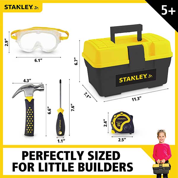 Stanley Jr. Personalized Kids Tool Box