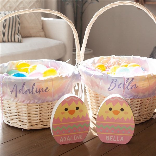 Easter Bunny Personalized Wooden Easter Decoration