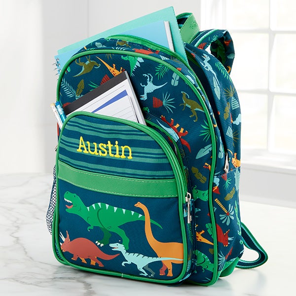 Personalized Dinosaur Embroidered Backpack by Stephen Joseph