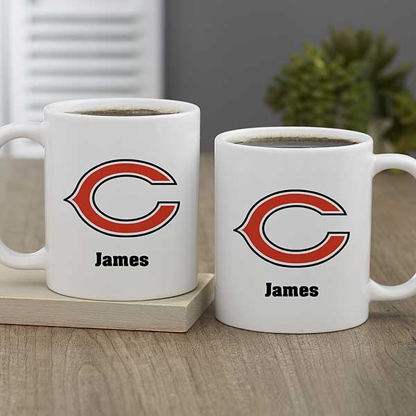 NFL Chicago Bears Personalized Coffee Mug 11oz White
