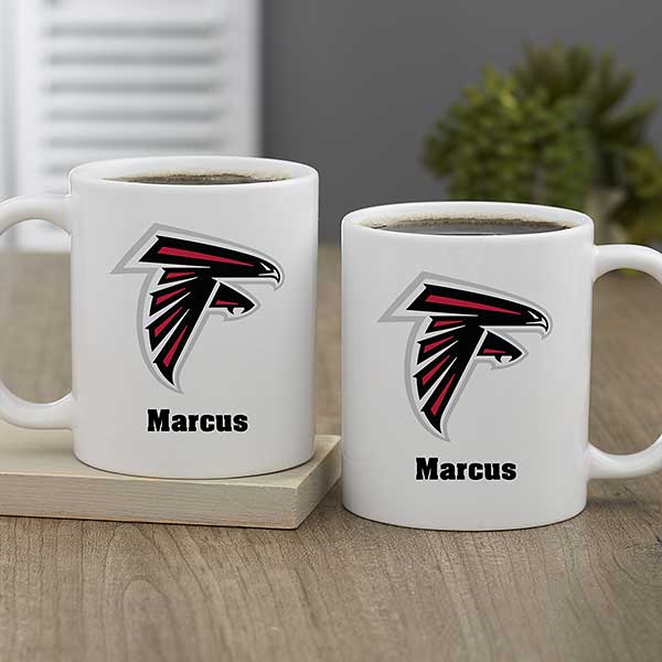 NFL Atlanta Falcons Personalized Coffee Mug 11oz. - Red