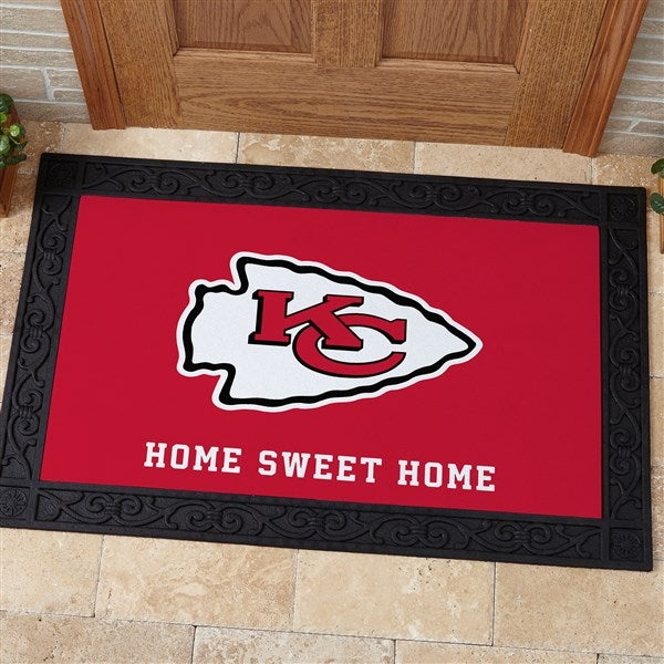 NFL Kansas City Chiefs Personalized Doormat - 20x35