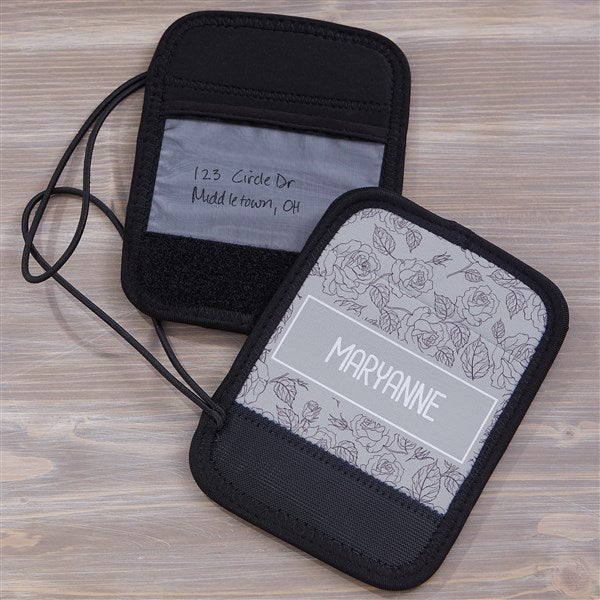 Custom Pattern Personalized Luggage Handle Wrap