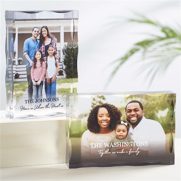 Photo and Text Personalized Keepsake