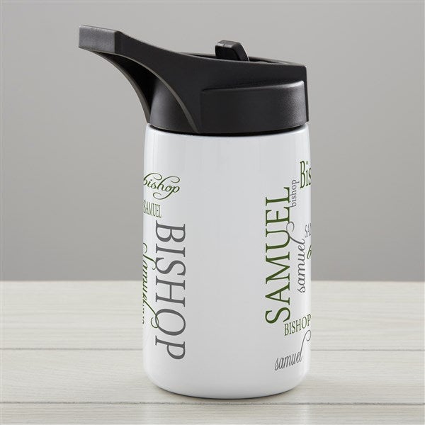 Signature Style Personalized Double-Wall Vacuum Insulated Water Bottle