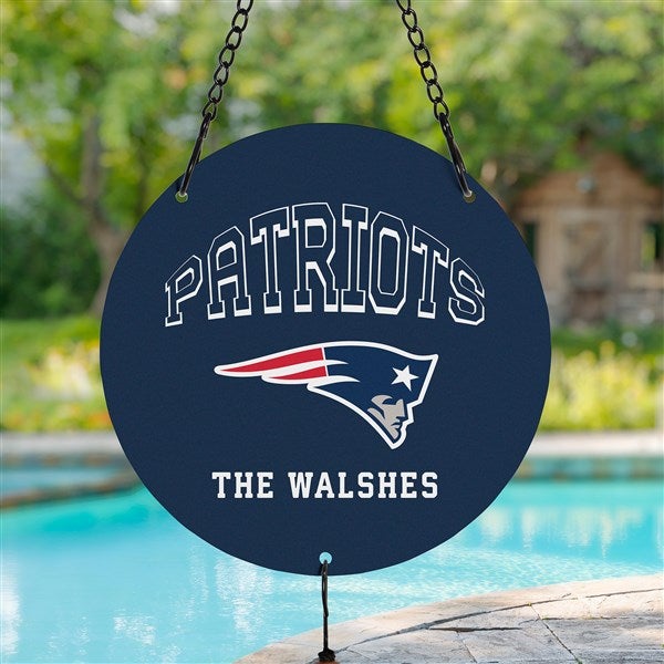 NFL New England Patriots Personalized Wind Chimes