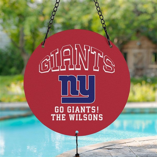NFL New York Giants Personalized Wind Chimes