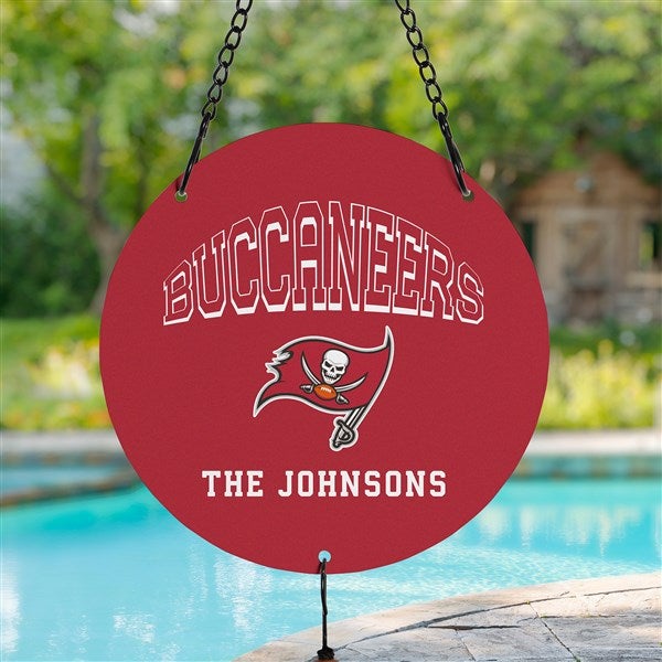 NFL Tampa Bay Buccaneers Personalized Wind Chimes