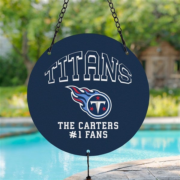 NFL Tennessee Titans Personalized Wind Chimes
