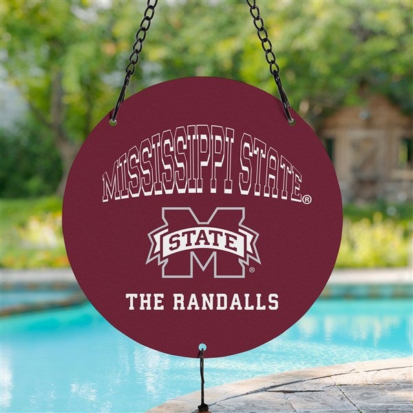 NCAA Mississippi State Bulldogs Personalized Wind Chimes
