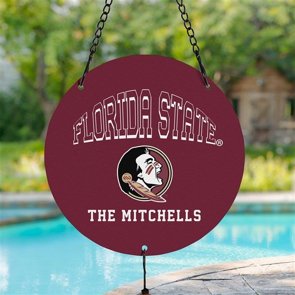 NCAA Florida State Seminoles Personalized Wind Chimes