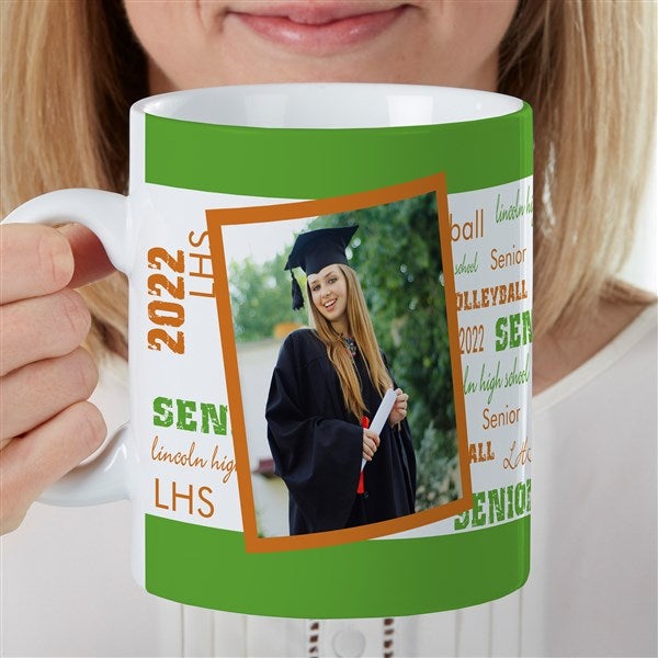 School Spirit Graduation Personalized 30 oz Oversized Mug