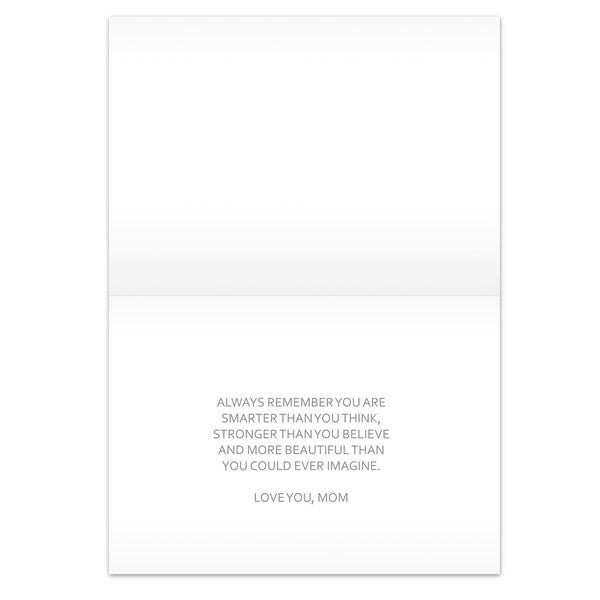 First My Daughter Personalized Greeting Card