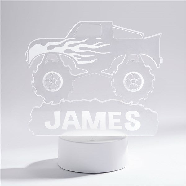 Monster Truck Personalized LED Sign