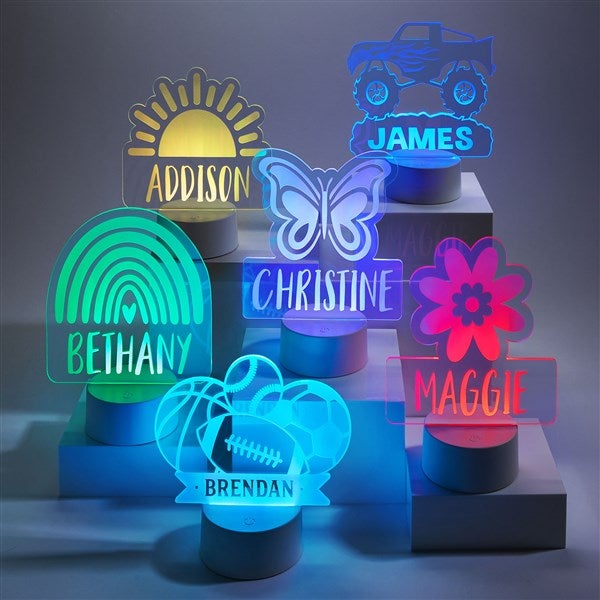 Monster Truck Personalized LED Sign