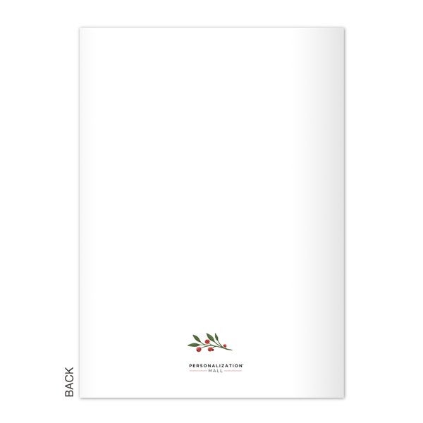 Merry Family Personalized Christmas Card