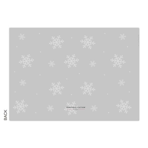 The Joys Of Christmas Personalized Christmas Card- Signature