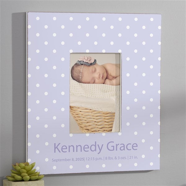 Sweet Baby Personalized 5x7 Wall Frame - Horizontal
