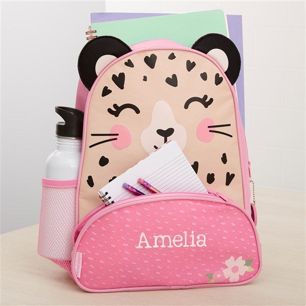 Personalized Kids Backpacks - Leopard