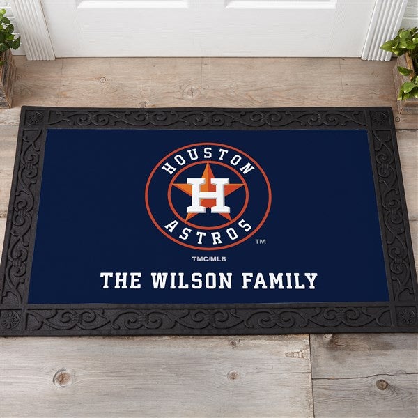MLB Houston Astros Personalized Doormat- 20x35