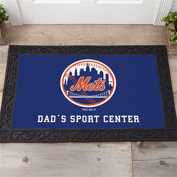 MLB New York Mets Personalized Doormat- 20x35
