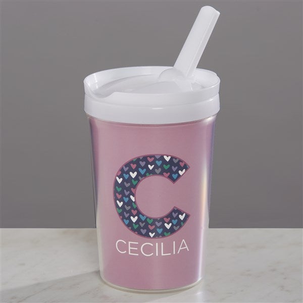 Pop Pattern Personalized Toddler 8oz. Sippy Cup