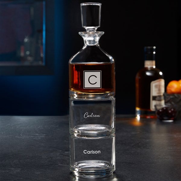 Personalized Decanter Set - Classic Celebrations