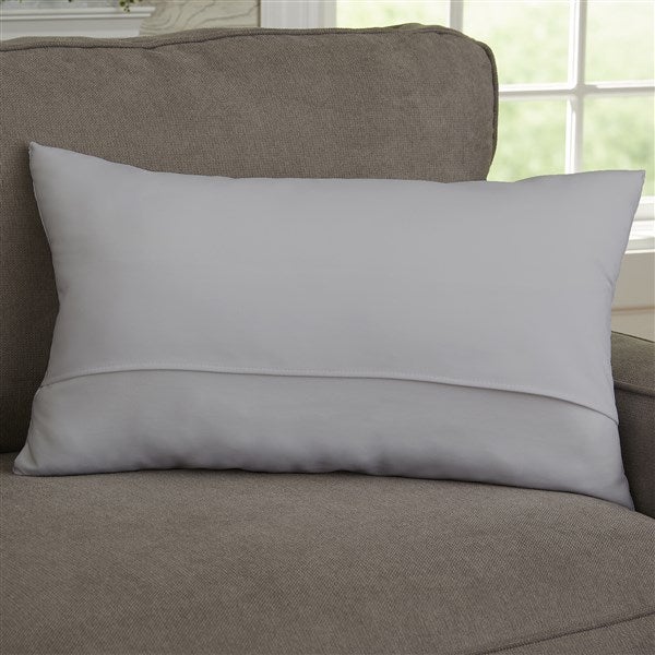 Elegant Couple Personalized Wedding Lumbar Throw Pillow