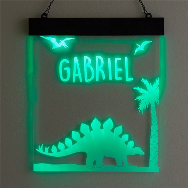 Dinosaur Custom LED Wall Sign