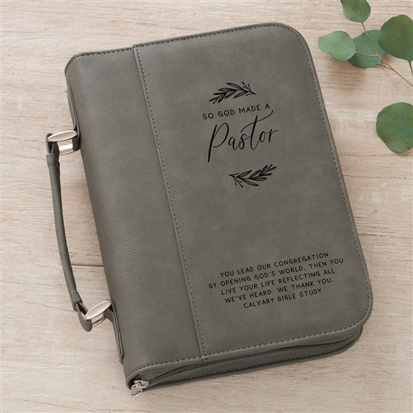 So God Made Personalized Bible Cover