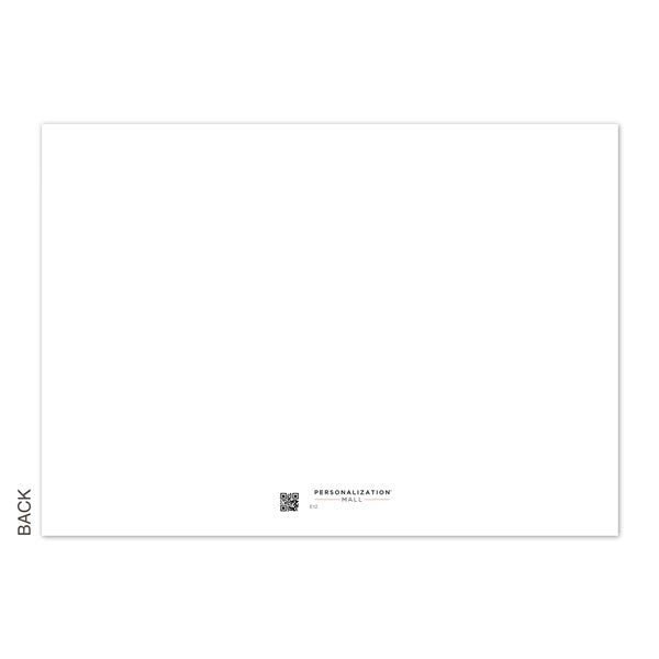 Many Thanks Personalized Greeting Card