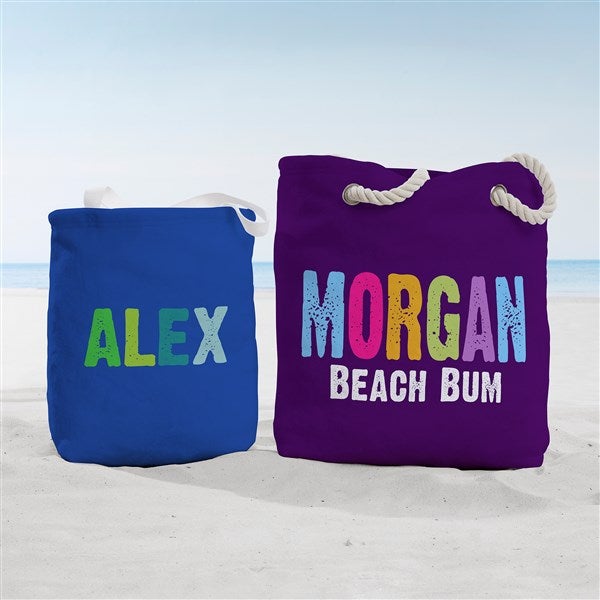 All Mine! Personalized Beach Bag