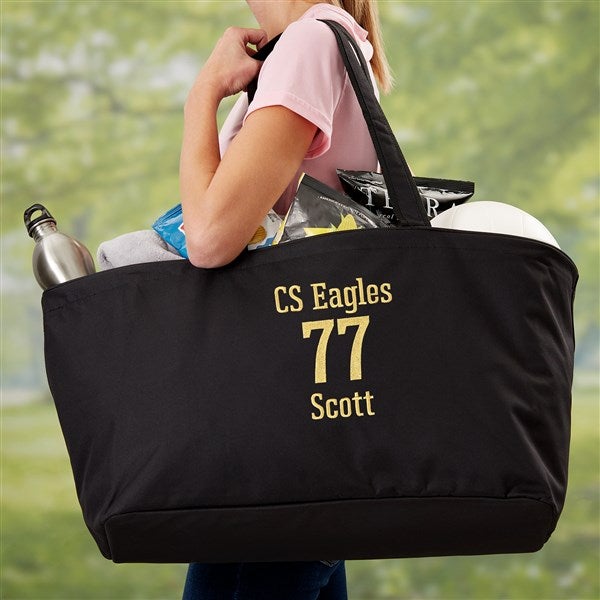 Sports Embroidered Ultimate Tote Bag