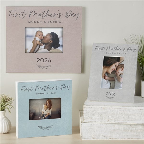 First Mother's Day Love Personalized Photo Frame
