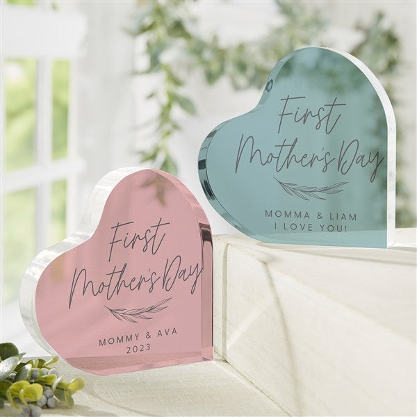 First Mother's Day Love Personalized Acrylic Keepsake