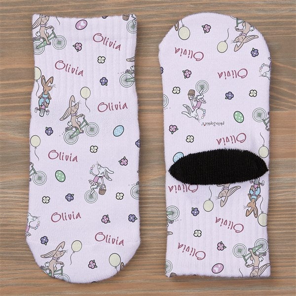 philoSophie's Personalized Easter Toddler Socks