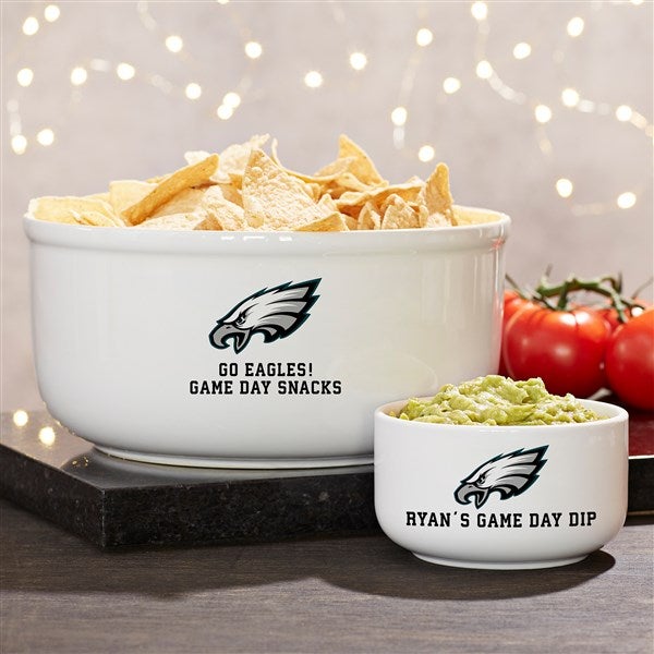 NFL Philadelphia Eagles Personalized Bowls