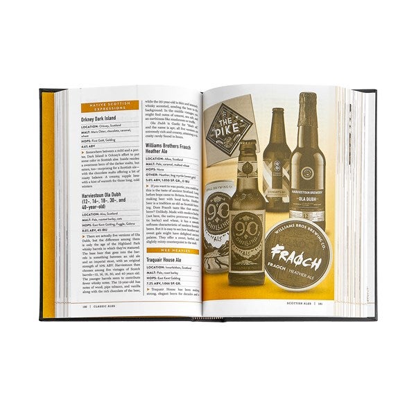 The Beer Bible Personalized Leather Book