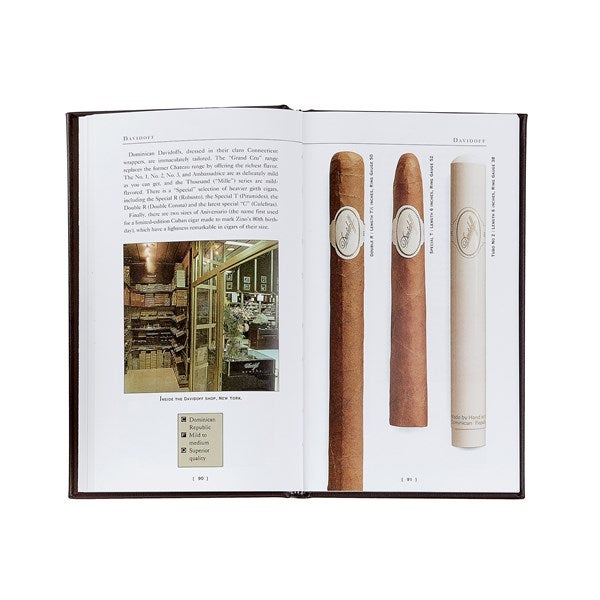 The Cigar Companion Personalized Leather Book